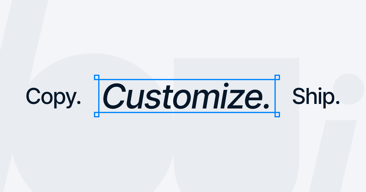 Astro UI library. Copy and own the code. - bejamas/ui